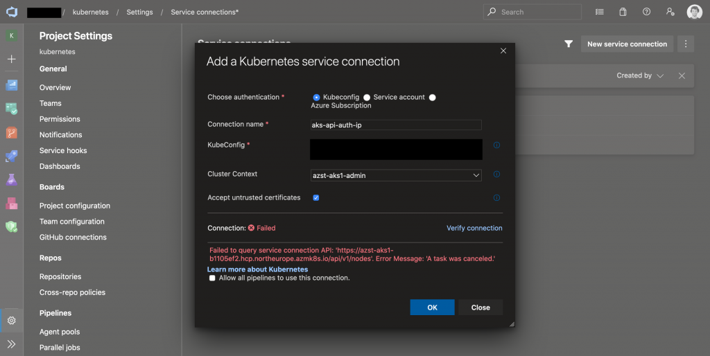 Secure Kubernetes API server access in Azure Kubernetes Service ...