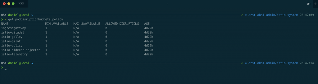 Install a high available Istio control plane on Azure Kubernetes ...