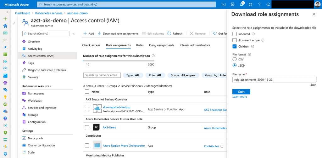 Azure Kubernetes Service – Azure RBAC for Kubernetes authorization ...