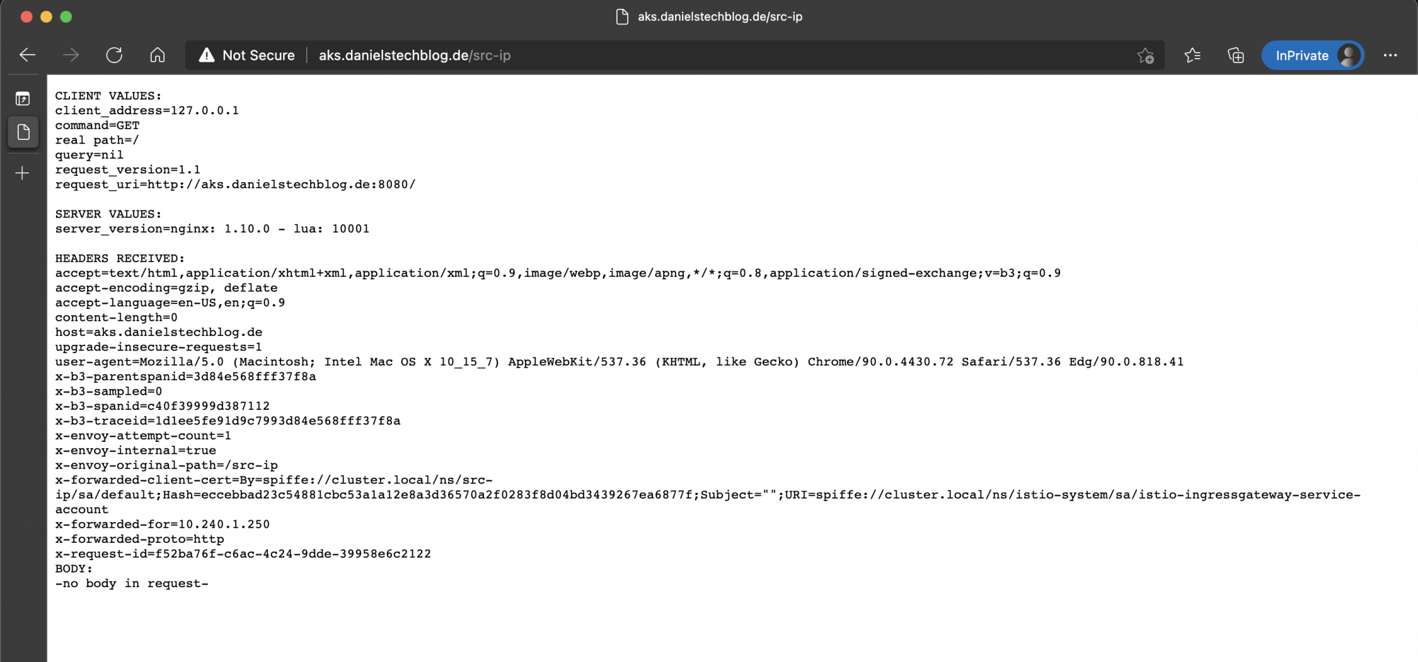 Implement rate limiting with Istio on Azure Kubernetes Service - Daniel ...