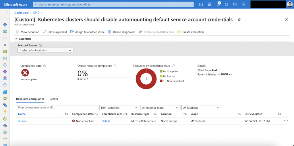 Azure Policy For Kubernetes Custom Policies On Azure Arc Enabled Kubernetes Daniels Tech Blog