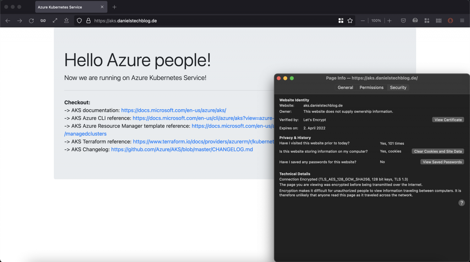 Run the Istio ingress gateway with TLS termination and TLS passthrough ...
