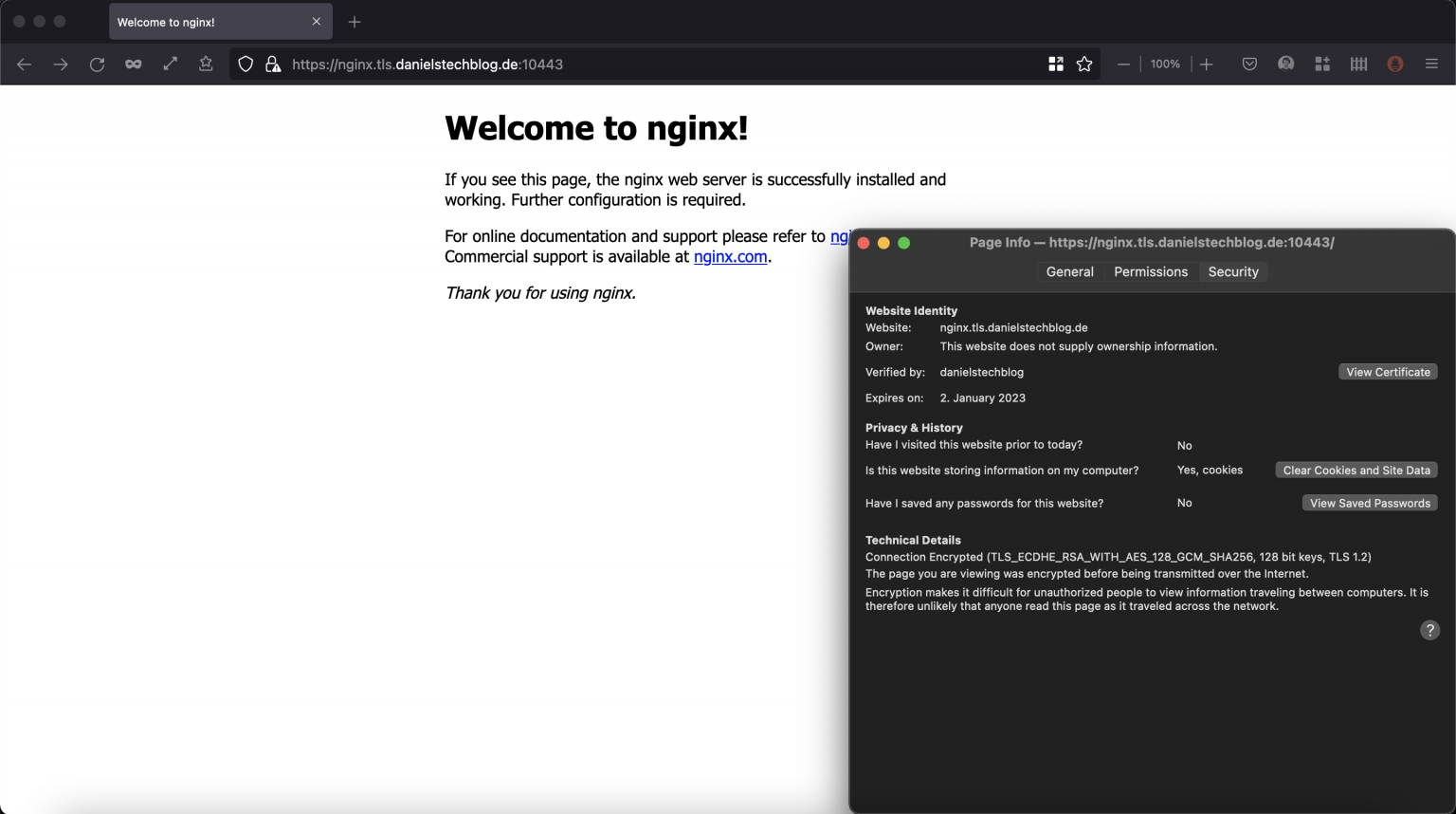 Run the Istio ingress gateway with TLS termination and TLS passthrough ...