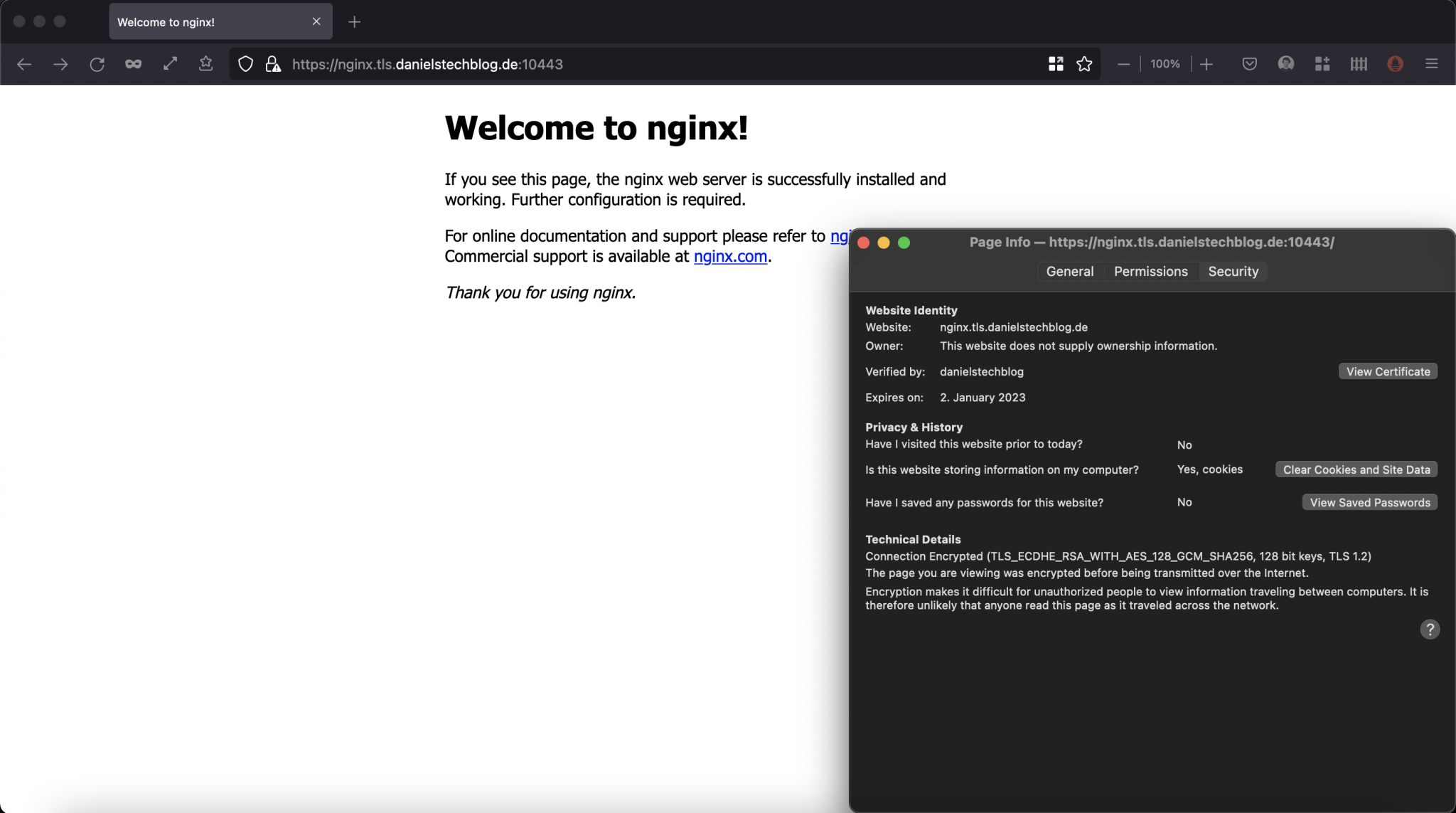 Run the Istio ingress gateway with TLS termination and TLS passthrough ...