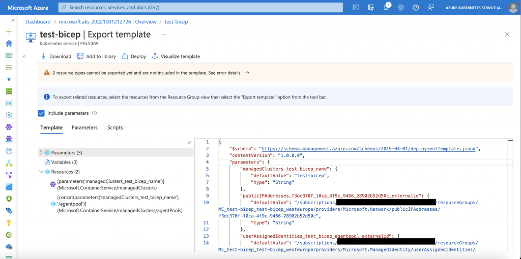 Apply configuration changes to the default node pool in AKS via Bicep - Daniel's Tech Blog