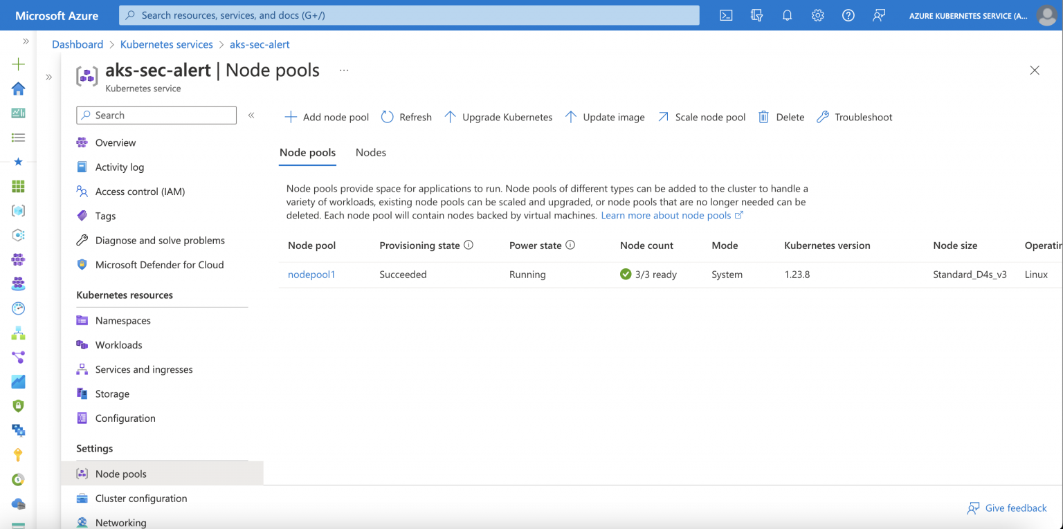 Apply configuration changes to the default node pool in AKS via Bicep - Daniel's Tech Blog