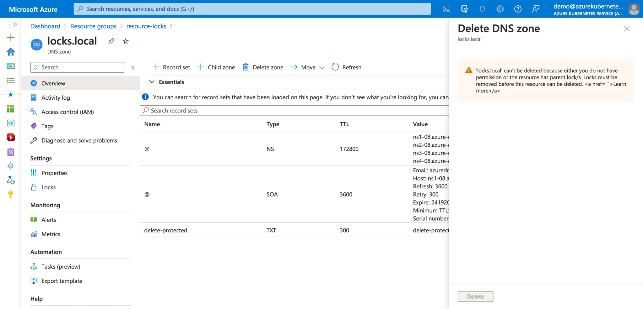 How to not block Terraform with Azure resource locks - Daniel's Tech Blog