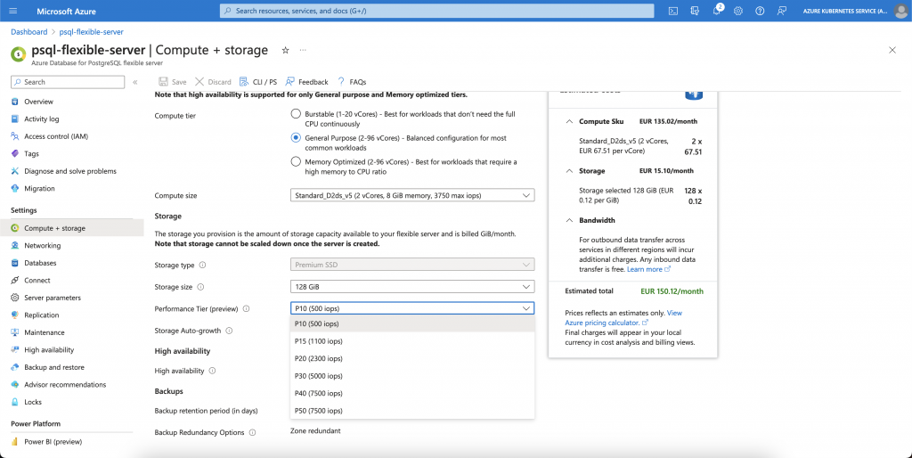 Azure Postgresql Flexible Server Feature Set On Par With Single Server Daniels Tech Blog