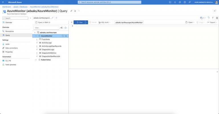 Ingesting Azure Diagnostic Logs into Azure Data Explorer – Daniel's ...