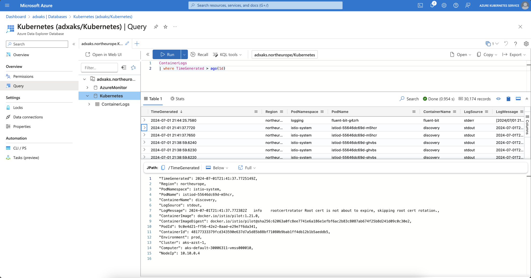 Using Azure Data Explorer As Logging Backend For Fluent Bit Daniels Tech Blog