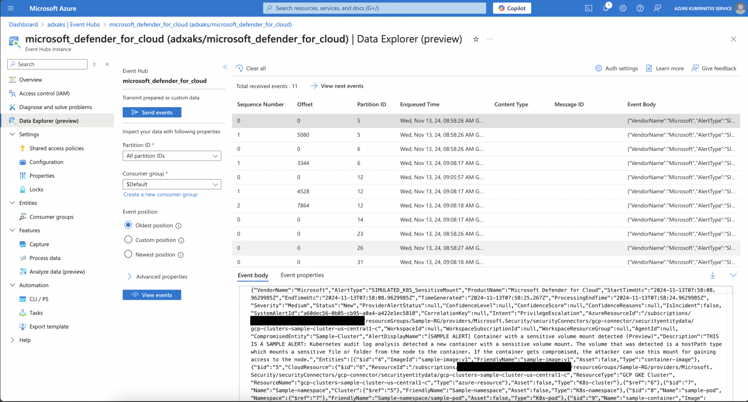 Designing the Azure Data Explorer table structure for Azure Diagnostic ...