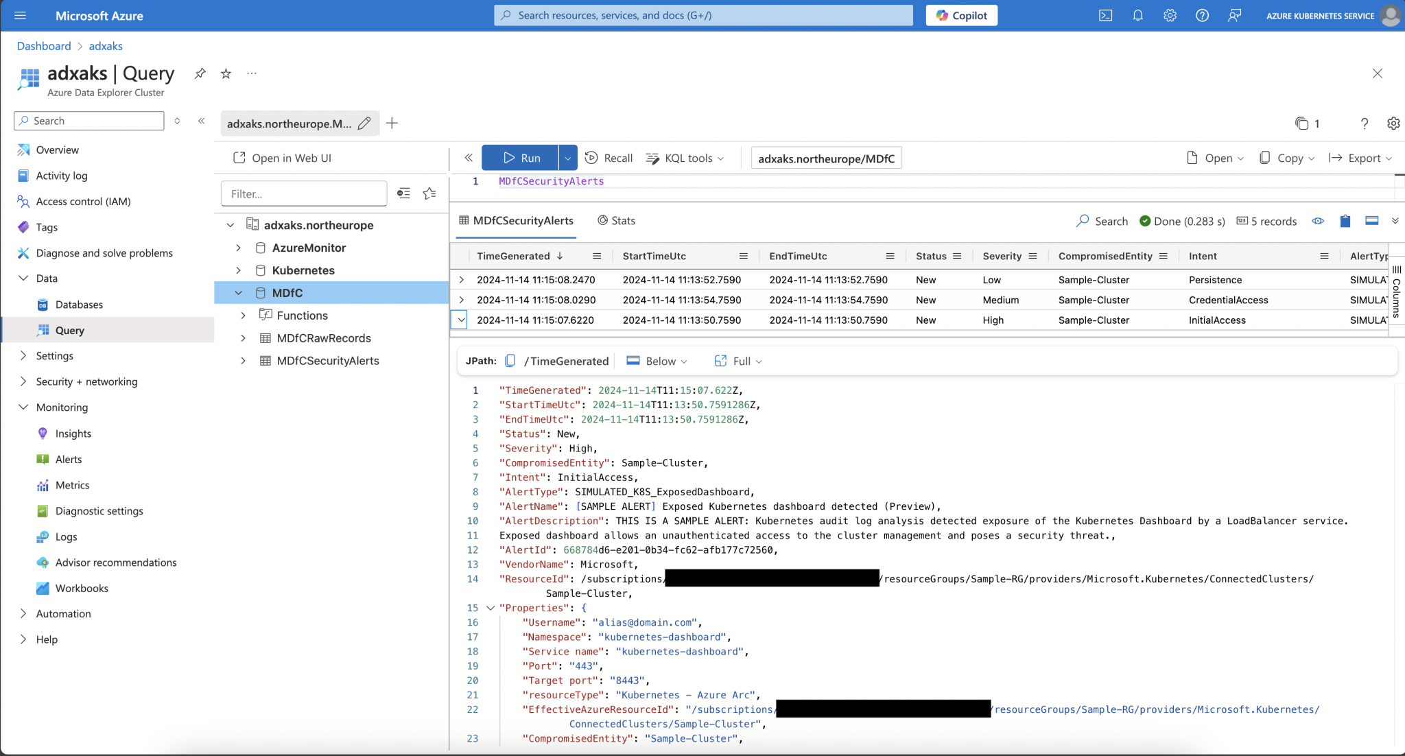 Designing The Azure Data Explorer Table Structure For Azure Diagnostic